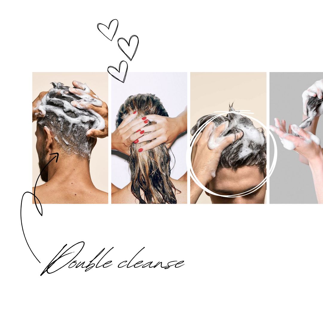How do I double cleanse my Hair effectively? | On Line Hair Depot