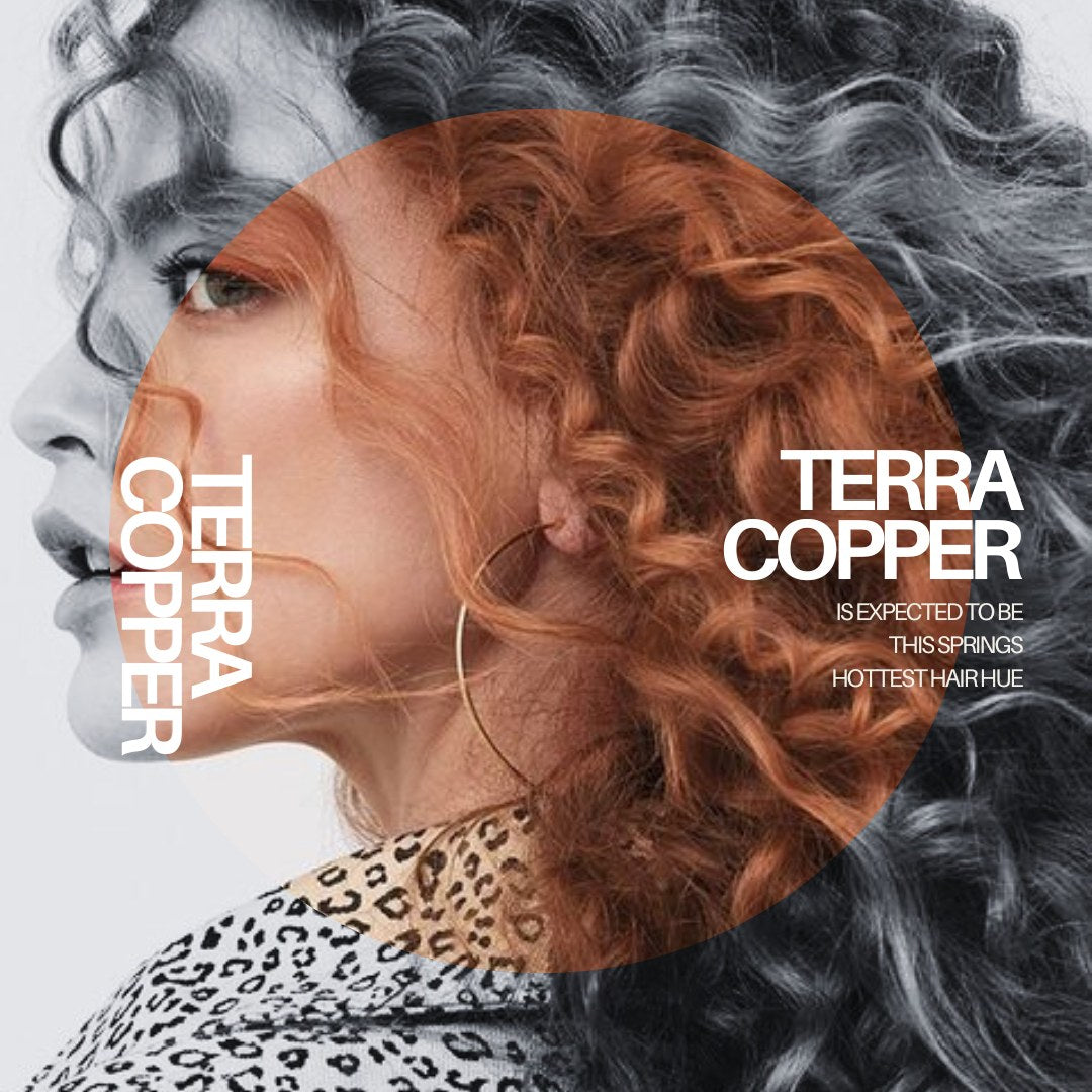 This spring, it’s all about Terra Copper. | On Line Hair Depot